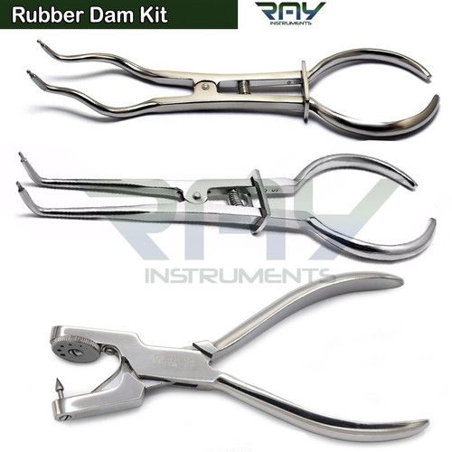 Rubber Dam Ainsworth Punch Hole Plier Dental Endodontic Brewer Stokes ...