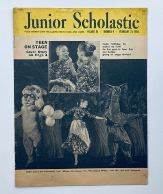 VTG Junior Scholastic Magazine February 23 1955 Heller Halliday No ...
