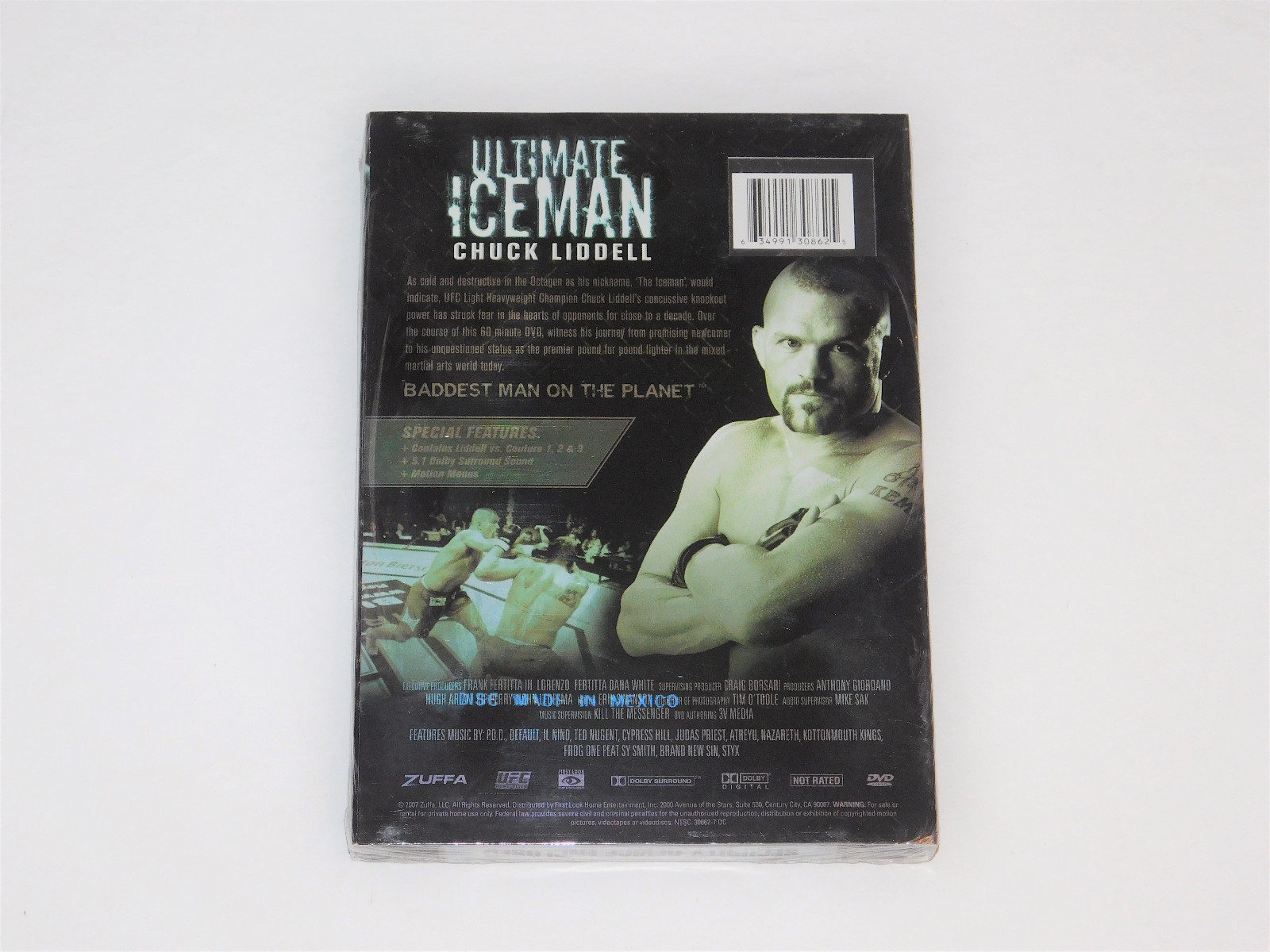 UFC Presents: The Ultimate Iceman - Chuck Liddell (DVD, 2006, Rental ...