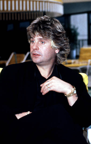 Singer Ozzy Osbourne is interviewed in Hoffman Estates 1987 OLD MUSIC ...