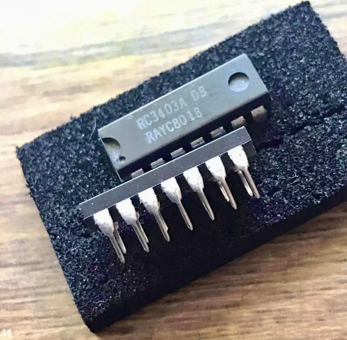 FS: 2x 1980 Raytheon RC3403ADB Quad Op Amp chip (Boss OD-1, GE-6 etc) £ ...