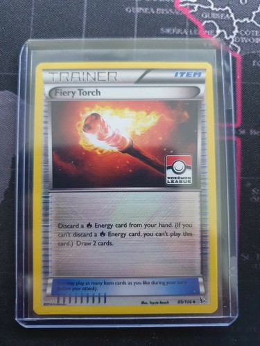 POKEMON FIERY TORCH LEAGUE PROMO FLASHFIRE 89/106 | eBay Australia