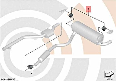 Genuine BMW X1 E81 E82 E84 E87 E88 E90 E91 E92 E93 Rubber Mounting ...