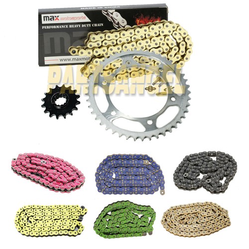 New O-ring Drive Chain and Sprocket set for Kawasaki KLX450 R KX450 F ...