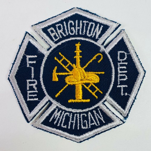 Brighton Fire Michigan MI Patch N7 | eBay