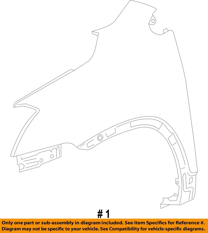 Buick GM OEM Right-Fender 42666344 | eBay