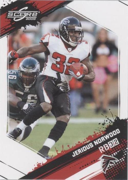 2009 Score - Jerious Norwood #13 for sale online | eBay