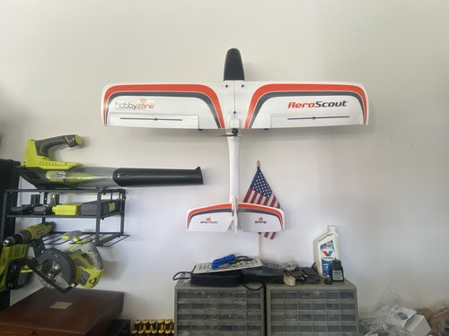 RC Plane Hanger Aeroscout Wall Mount 2.75” Wheel | eBay