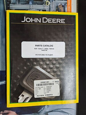 John Deere Paper Parts Catalog - PC11574 XUV GATOR 855D S4 | eBay