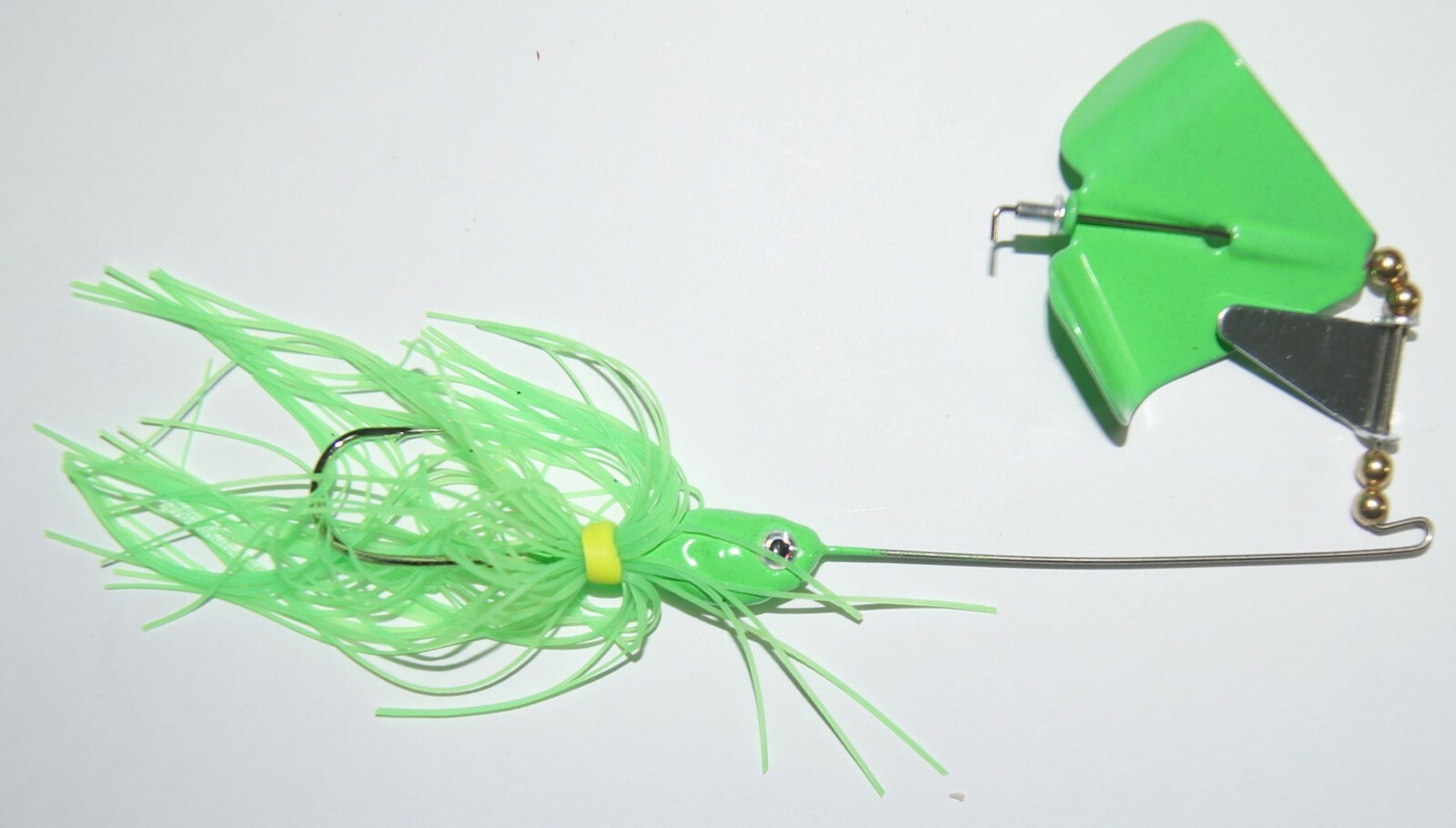 Fish Techniques Buzz Bait, Painted Delta Blade + Clacker, (6) Sizes-(11 ...