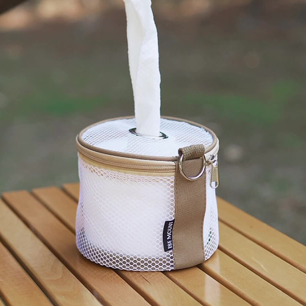 Tissue Case Roll Paper Storage Bag Tent Hanging Napkin Holder Tissue ...