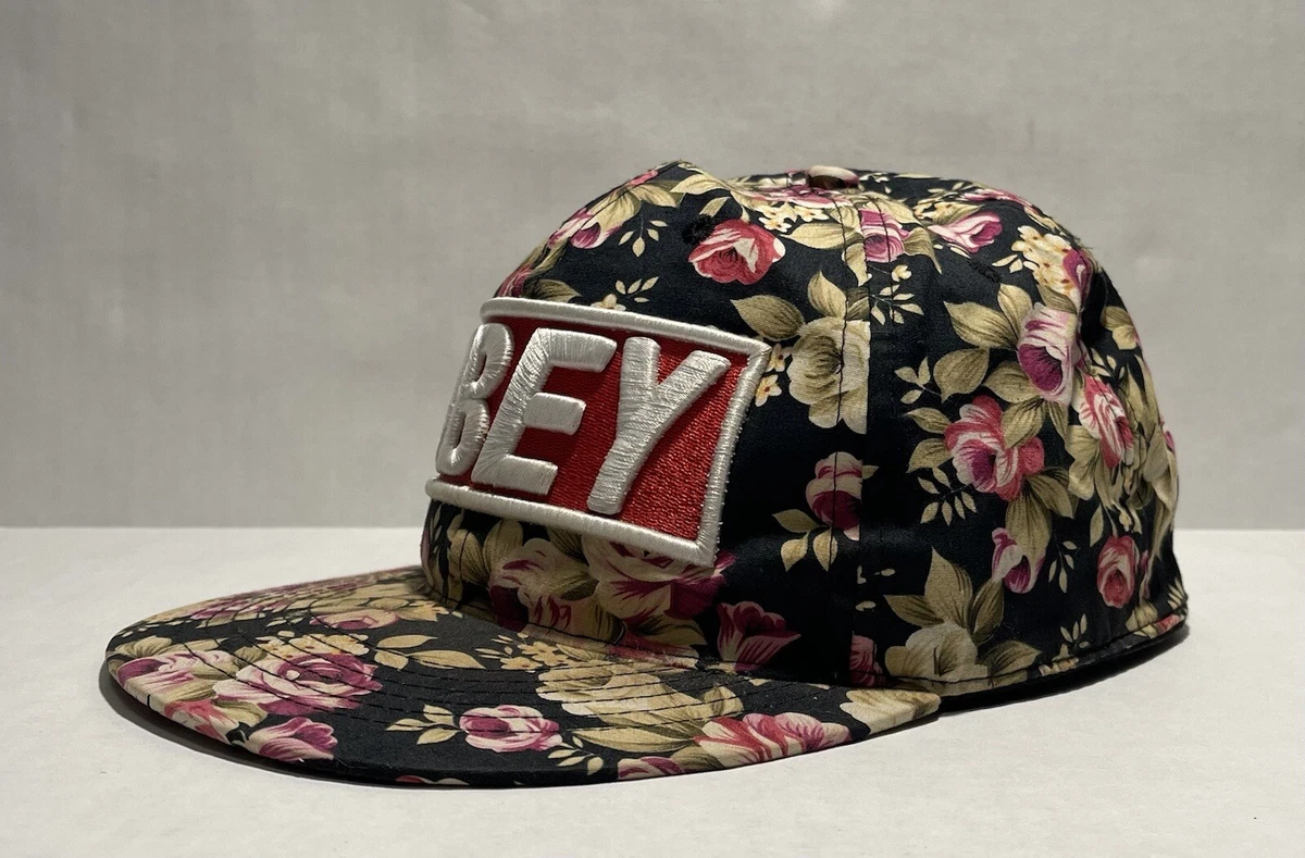 Obey Snapback Floral