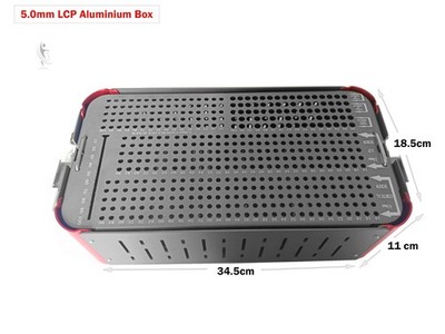 5.0mm LCP Aluminium Box veterinary | eBay