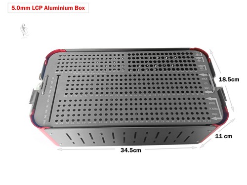 5.0mm LCP Aluminium Box veterinary | eBay