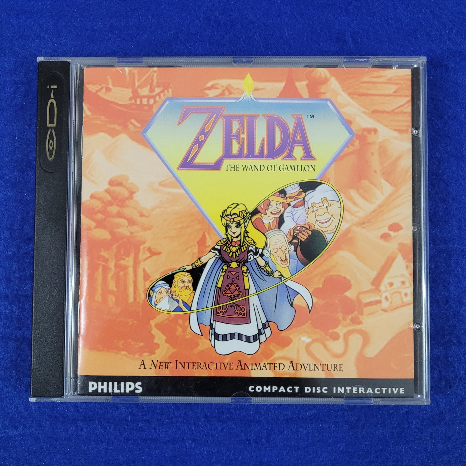 CDI Philips ZELDA THE WAND OF GAMELON Legend Of Zelda Game ENGLISH ...