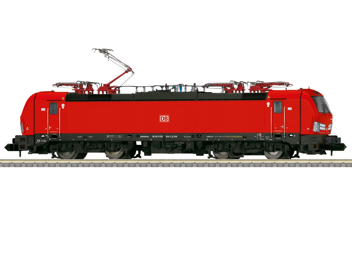 Minitrix 16831 - DCC + Sound Elektrolok BR 193 DB AG Ep.VI - Spur N ...