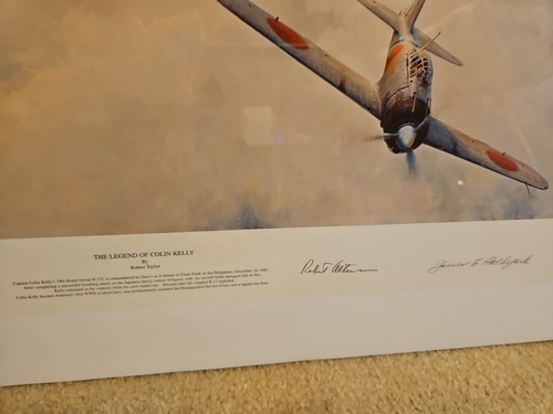 The Legend of Colin Kelly by Robert Taylor Signed | eBay