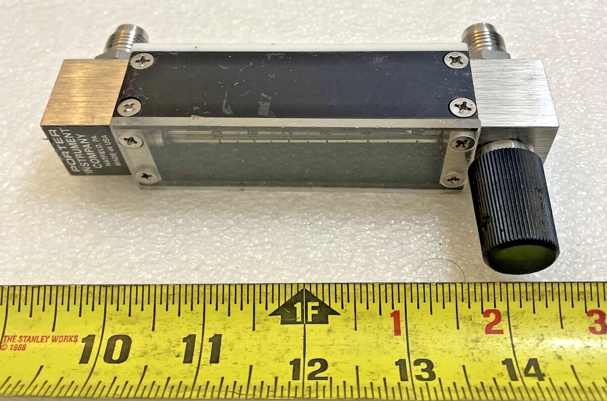 PORTER INSTRUMENT COMPANY CO B-1166 FLOW METER | eBay
