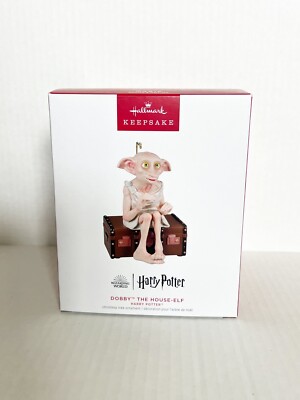 New DOBBY THE HOUSE-ELF Magic Motion Sound 2023 Keepsake Ornament Harry ...