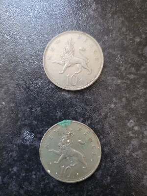 Rare 10p Old Coins 1968. | eBay UK
