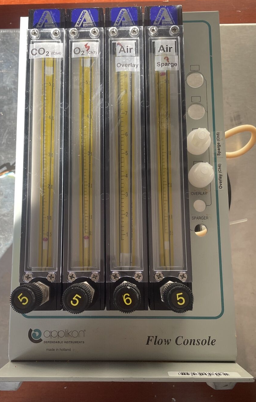 Applikon Flow Console, 4 Aalborg Flow Meters & 3 Burket Valves | eBay