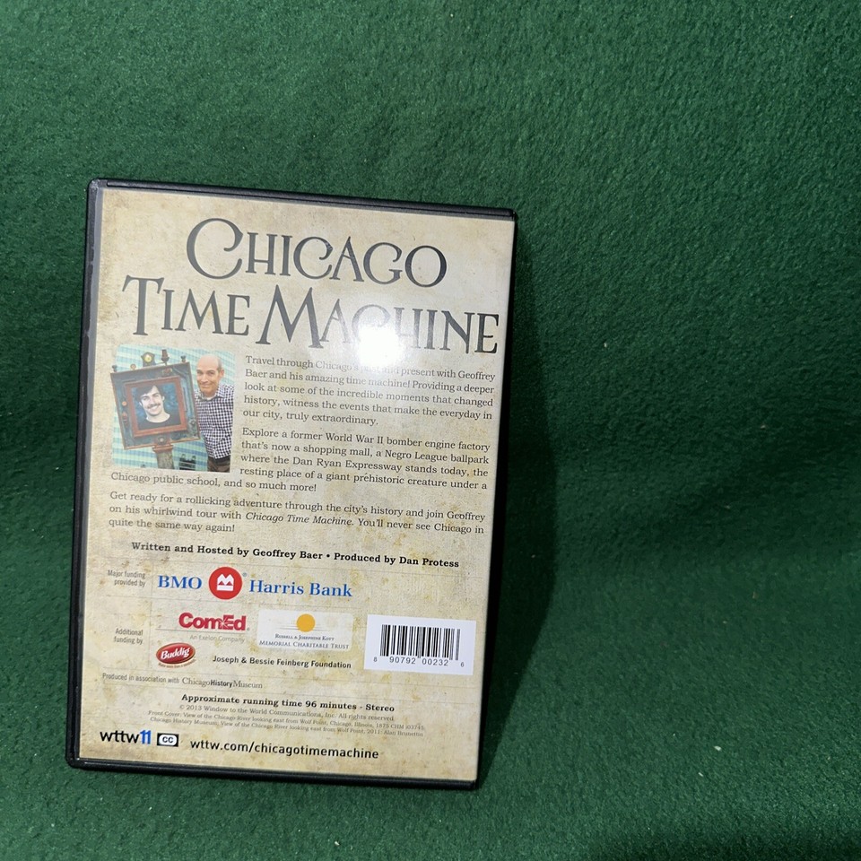 Chicago Time Machine DVD with Geoffrey Baer Historical Documentary ...