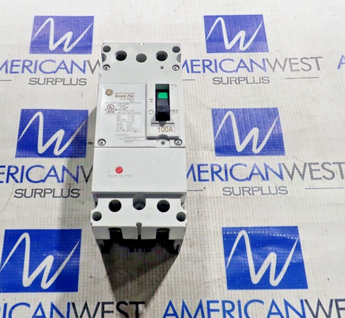 FBV26TE100R2 GE 100 Amp 600Y/347V 2 Pole record Plus Circuit Breaker | eBay