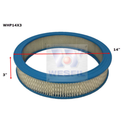 Wesfil Cooper Round Air Filter 14 X 3" WHP14X3 | eBay