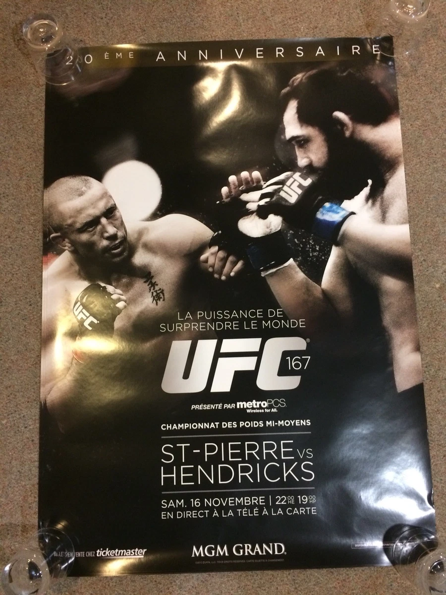 Ufc 167 Poster
