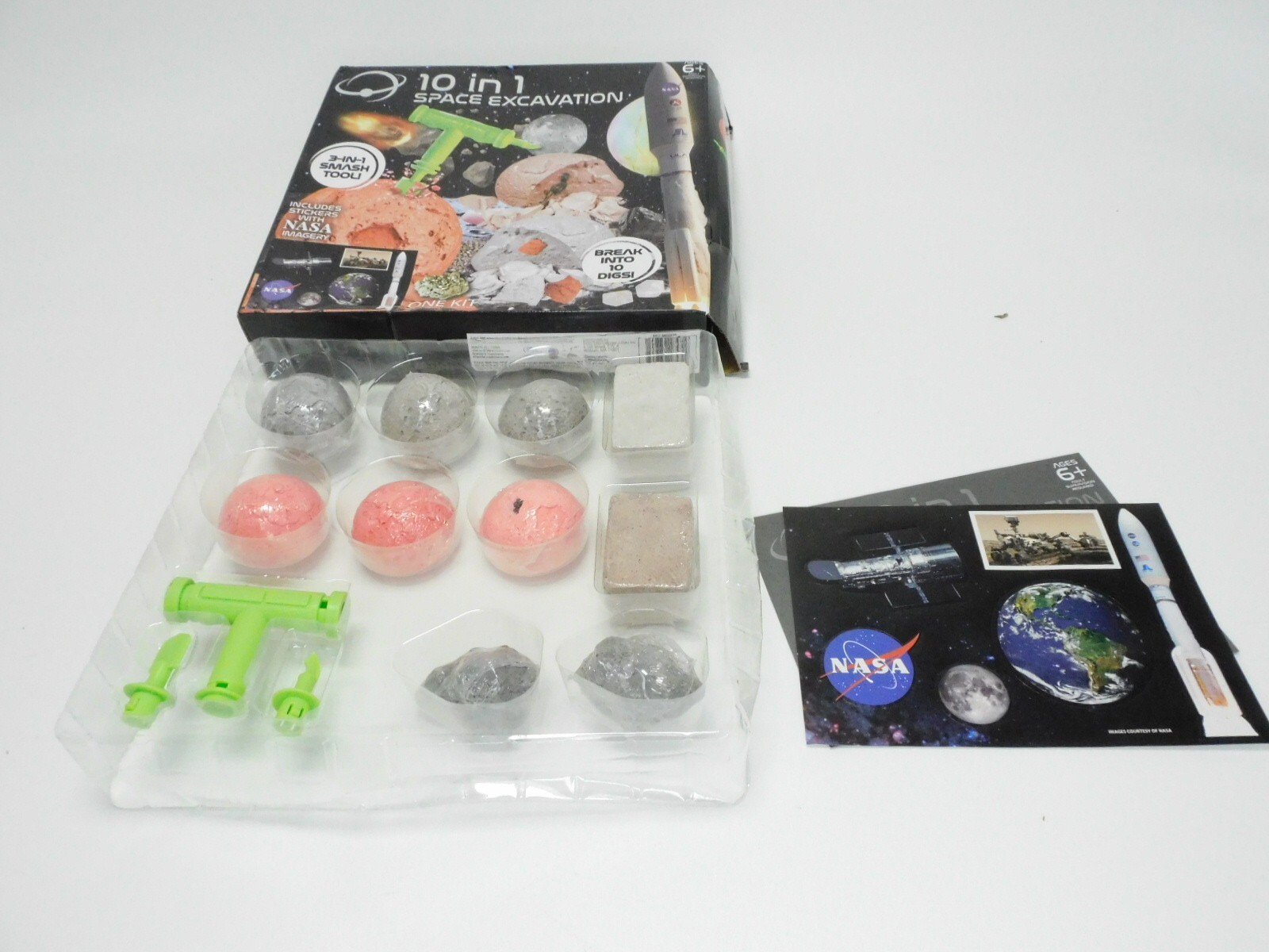 10 in 1 Space Excavation Dig Kit 3 in 1 Smash Tool NASA - Fun Activity ...