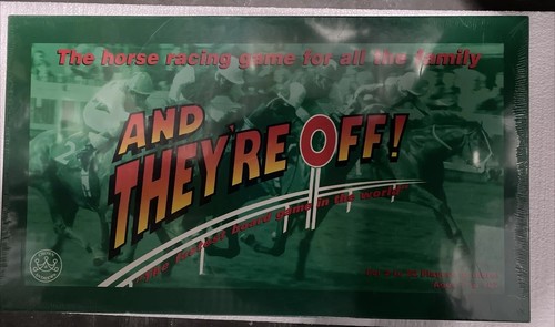 And They're Off Horse Racing Bookies Family Board Game 1993 - NIB ...