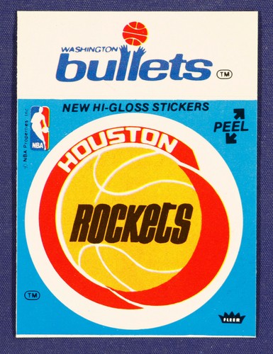 1977-78 Fleer Team Stickers #22 Washington Bullets NMMT to MINT | eBay