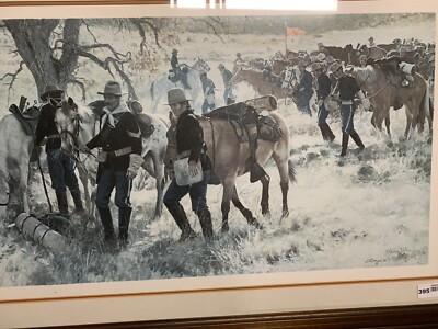 Don Stivers - Bivouac - Collectible Federal Cavalry Print 929/1000 Lt ...