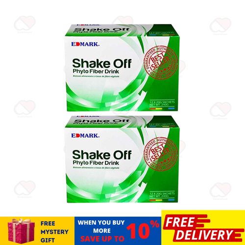Shake Off Phyto Fiber Pandan Flavor by Edmark 2 Box (12 Sachets) Free ...