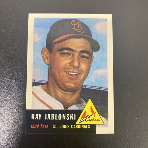 1991 TOPPS ARCHIVES 1953 RAY JABLONSKI . ST. LOUIS CARDINALS #189 | eBay