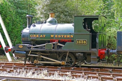 PHOTO EX CARDIFF RAILWAY 0-4-0ST 1338. IT WAS BUILT BY KITSON IN LEEDS ...