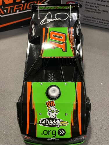 #10 Danica Patrick AUTOGRAPHED Godaddy.com Prelude Dirt Late Model 1/24 ...