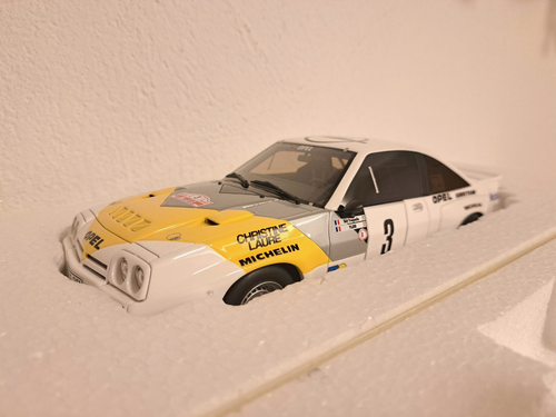 OPEL Manta 400 B Gr.B Rallye OTTO 1:18 #3 Euro Team Tour de Corse 1984 ...