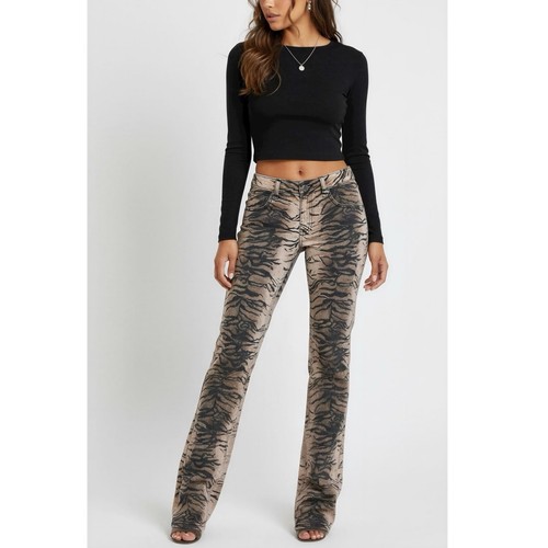$155 NWT JADED LONDON Leona Cooper Bootcut Jeans, Tiger, 26” | eBay