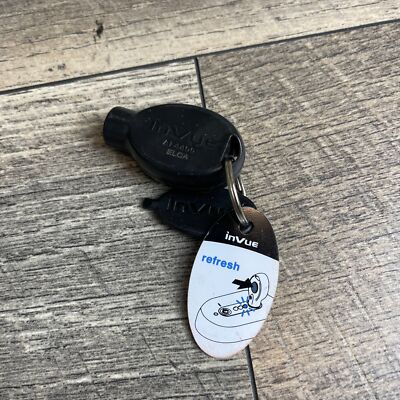 Invue AF4400 IR Smart Key Fob Gray Button Security Lock LED Flashes ...