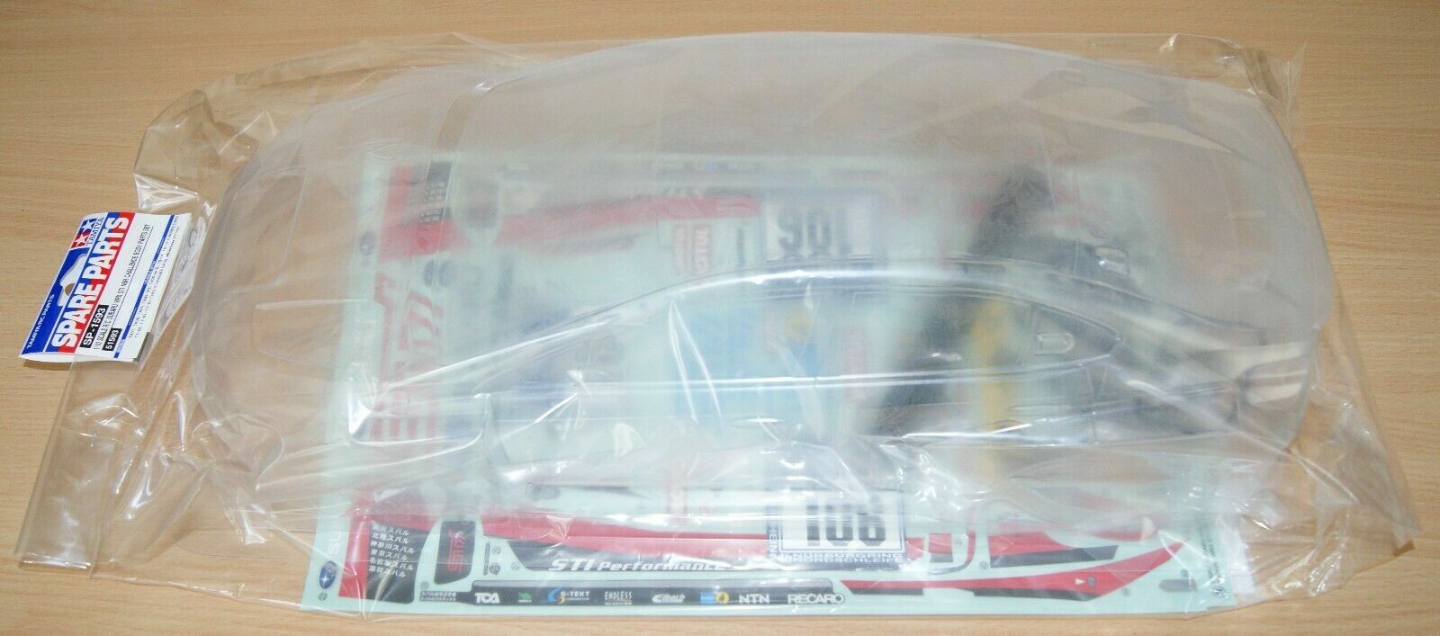 Tamiya 51593 Subaru WRX STI NBR Challenge Body Parts Set (TT01/TT02 ...