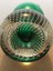 Erickson Emerald Pitcher, Typical Controlled Bubble Paperweight Base 11 ...