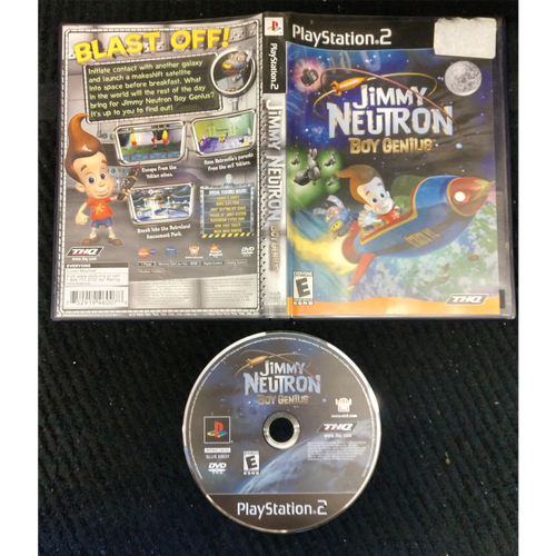 Jimmy Neutron: Boy Genius - Playstation 2 (PS2) NO Manual 752919460078 ...