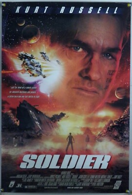 SOLDIER DS ROLLED ORIGINAL ONE SHEET MOVIE POSTER KURT RUSSELL (1998 ...