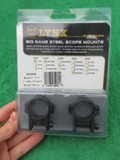 Lynx B Square- 1" Medium Quick Detachable Universal Scope Rings ...
