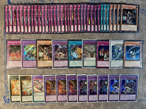 Yugioh Complete Dinomorphia Deck! Z-ARC Therizia Rexterm Domain Frenzy ...