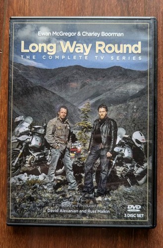 Long Way Round DVD Ewan McGregor Charley Boorman TV Series 2004 3 Disk ...