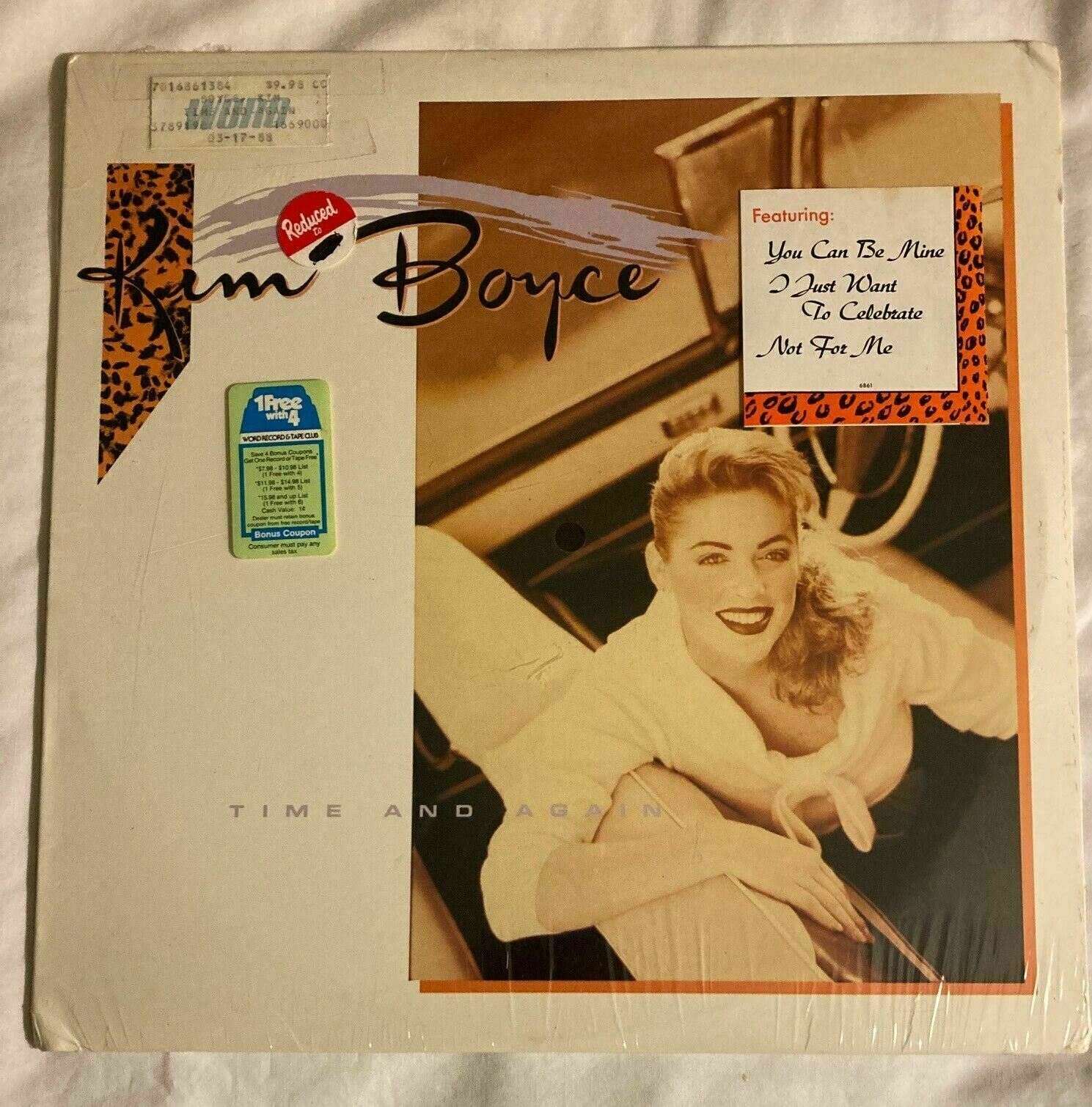 NEW SEALED KIM BOYCE Time and Again VINYL LP ALBUM 1988 MYRRH RECORDS ...