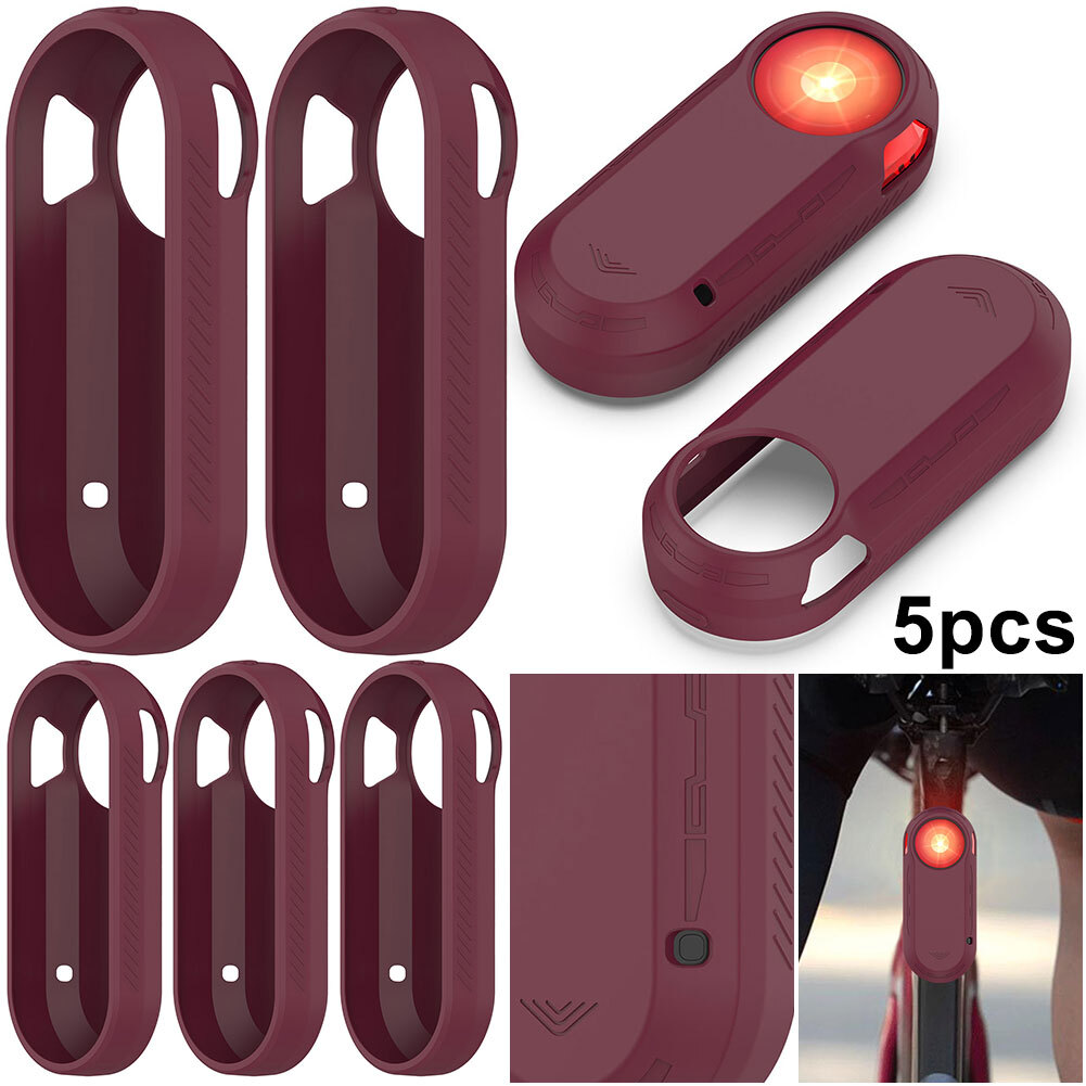 Silicone Protect Sleeve Bike Light Cover for Varia RTL515 (Wine Red) | eBay