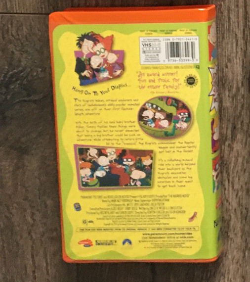Nickelodeon Rugrats (Orange VHS Tape)The Full Length Movie Hit. | eBay